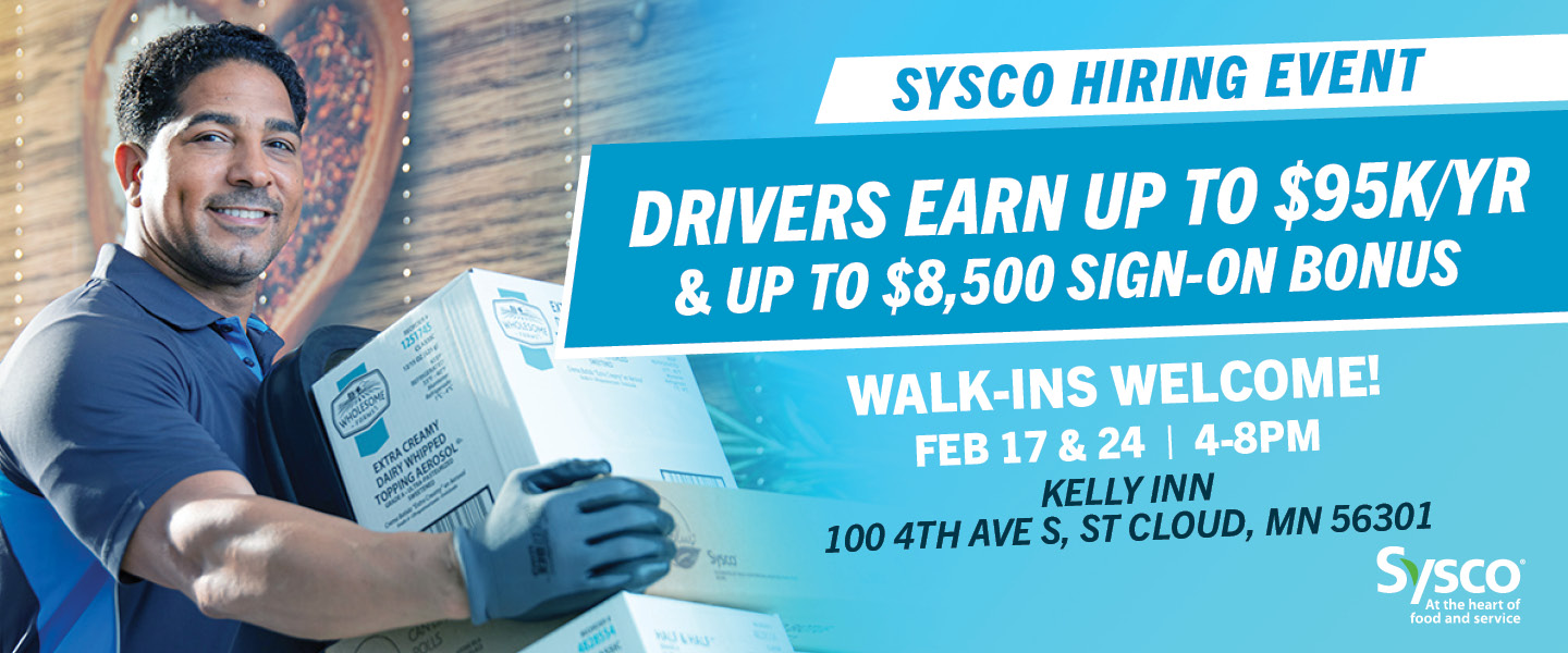 Sysco Western Minnesota Hiring Event