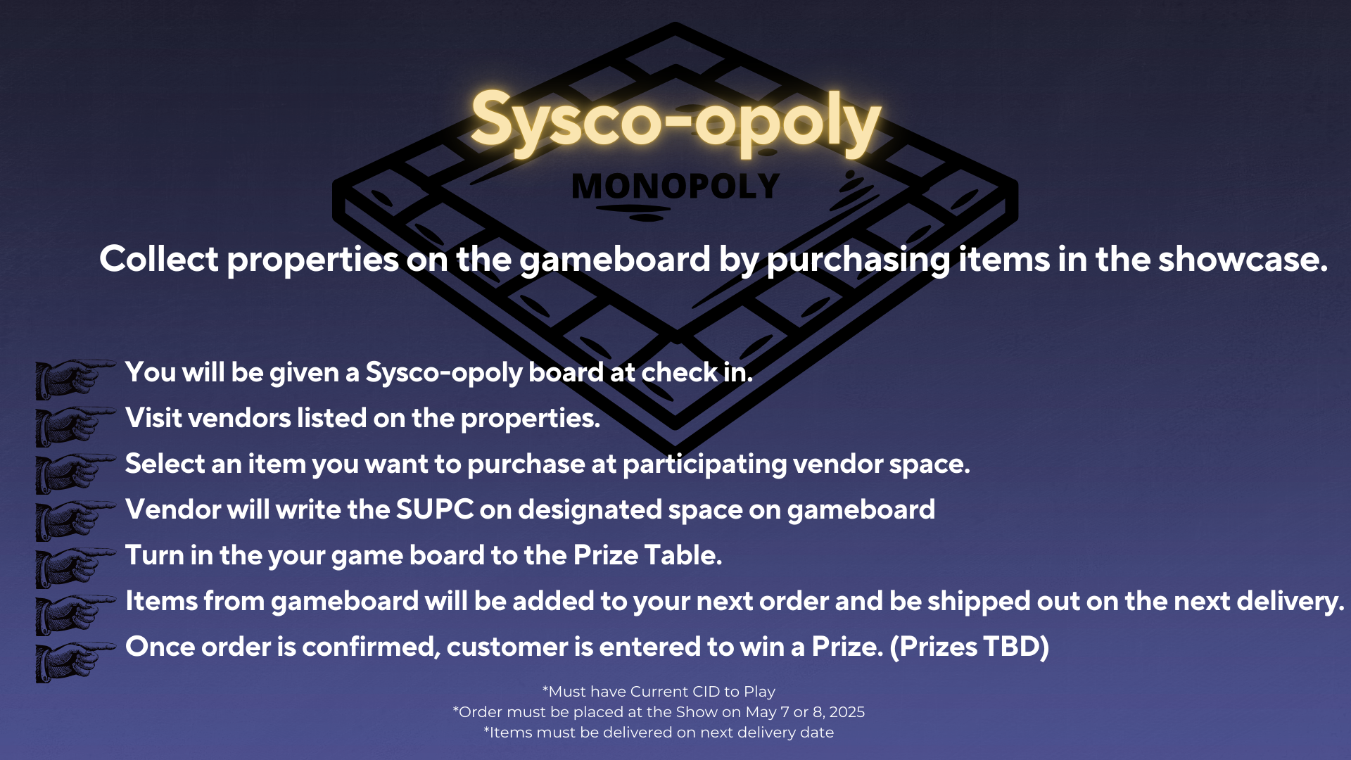 Sysco Culinary Experience - Napa, May 7 & 8 (21+YRS only)